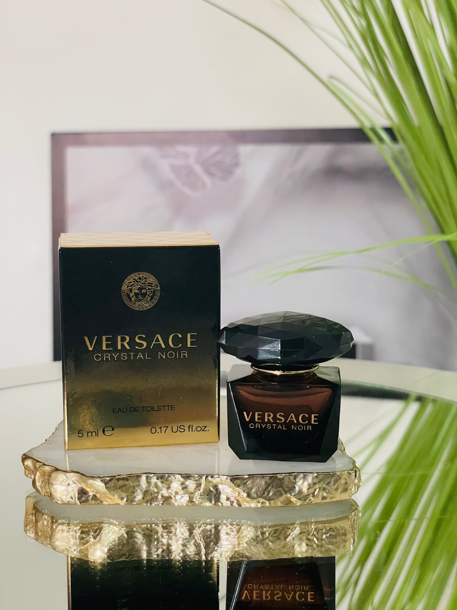 Miniatura Versace Crystal Noir Eau de Toilette – 5ml – BS Parfums