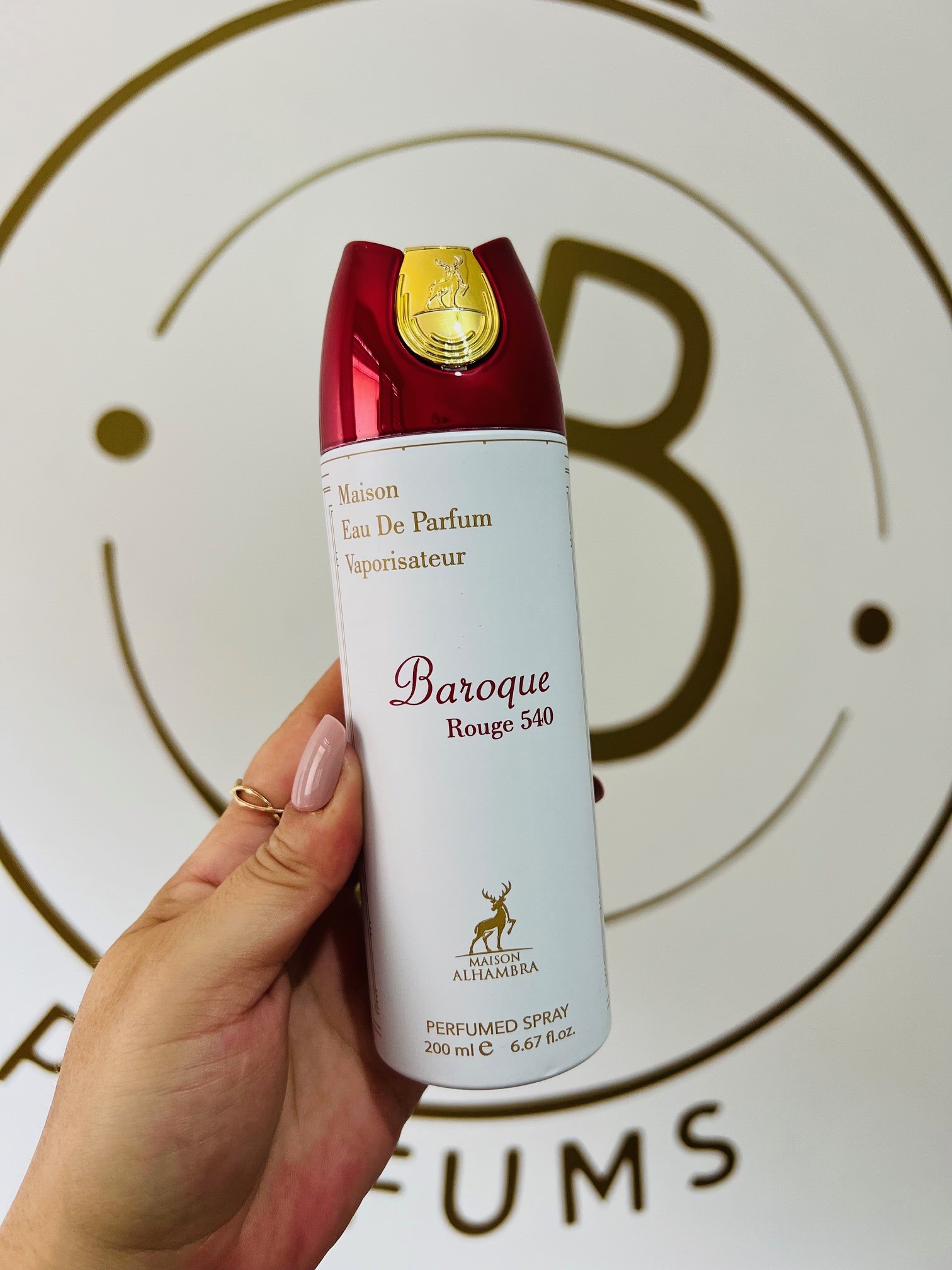 Body spray árabe Baroque Rouge 540 – Maison Alhambra (Ref. olfativa ...