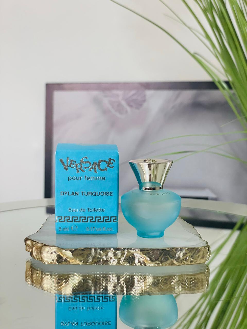 Miniatura Versace Dylan Turquoise – Eau de toilette – 5ml – BS Parfums