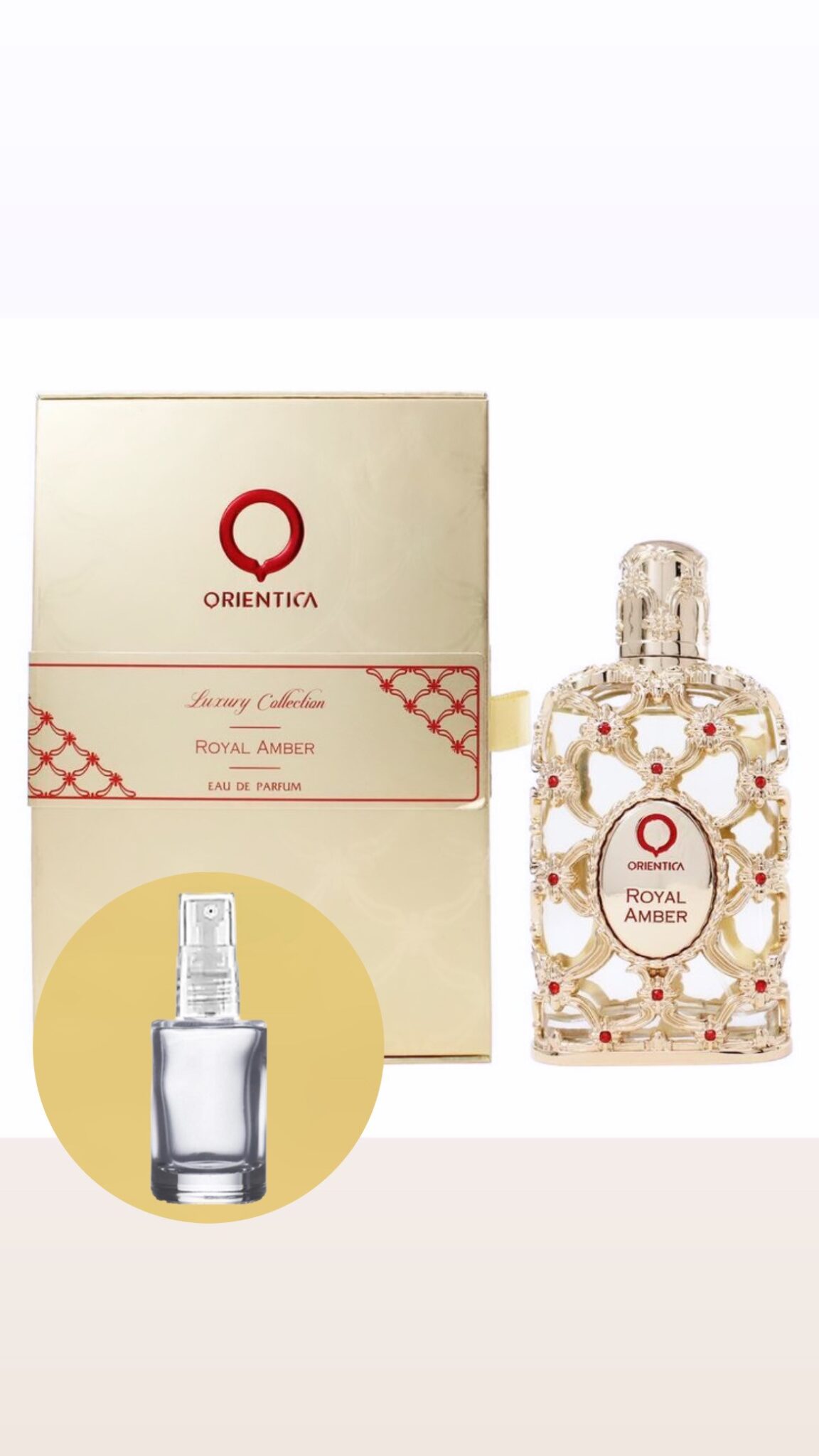 Decant perfume árabe Royal Amber (Ref. olfativa Perfume Erba Pura ...