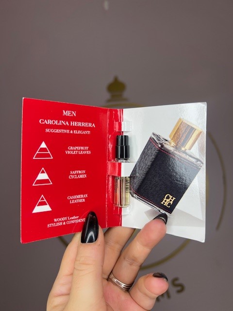 Amostra perfume CH HC Eau de Toilette – Carolina Herrera – 1,5ml ...